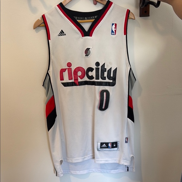 adidas | Shirts | Adidas Rip City Basketball Jersey | Poshmark